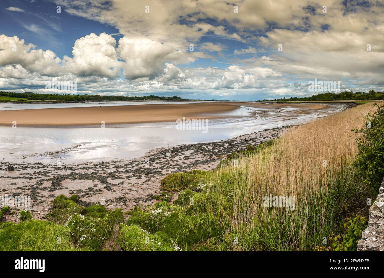 Sharpness Estuary, Gloucestershire Stock Photo - Alamy