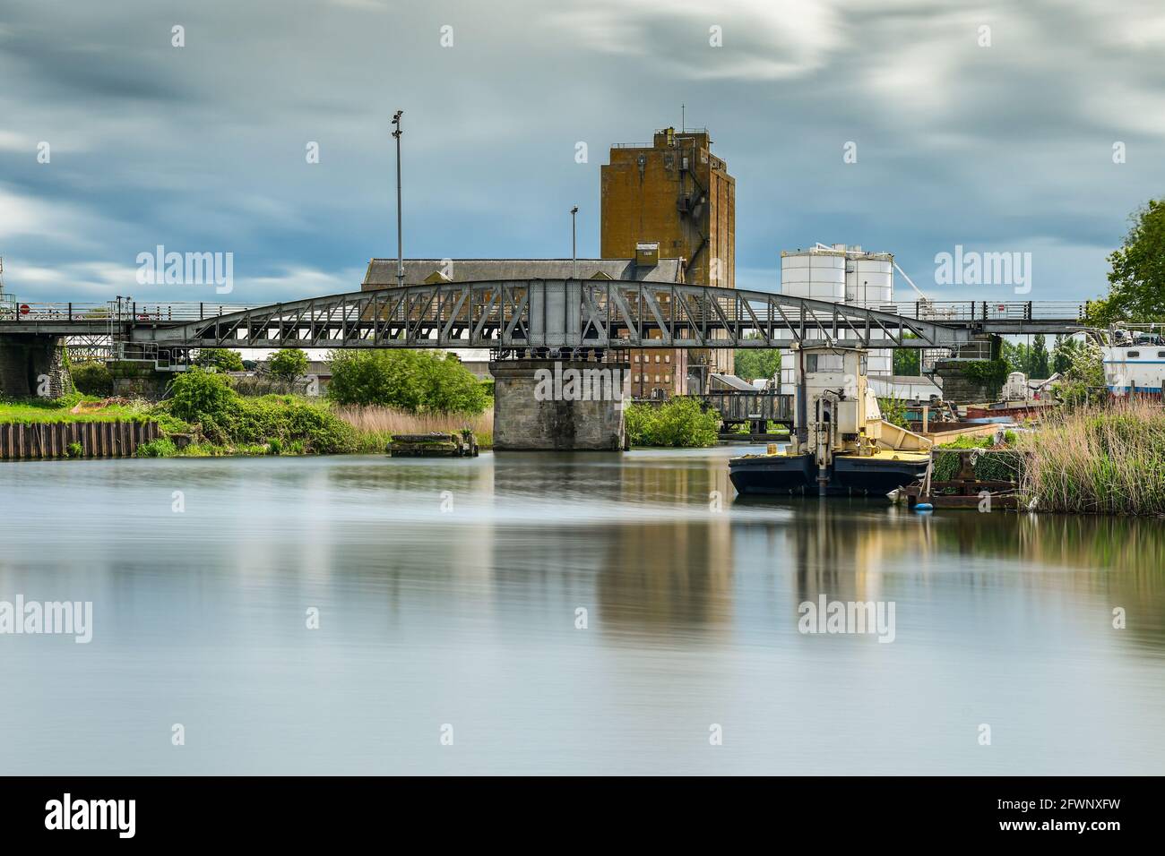 Sharpness Marina, Gloucestershire Stock Photo - Alamy