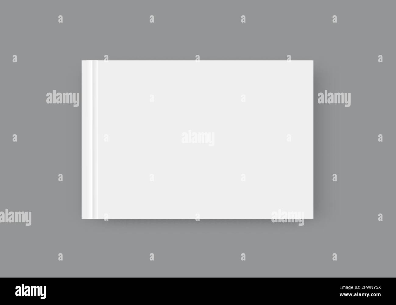 Blank magazine white background Stock Vector Images - Alamy