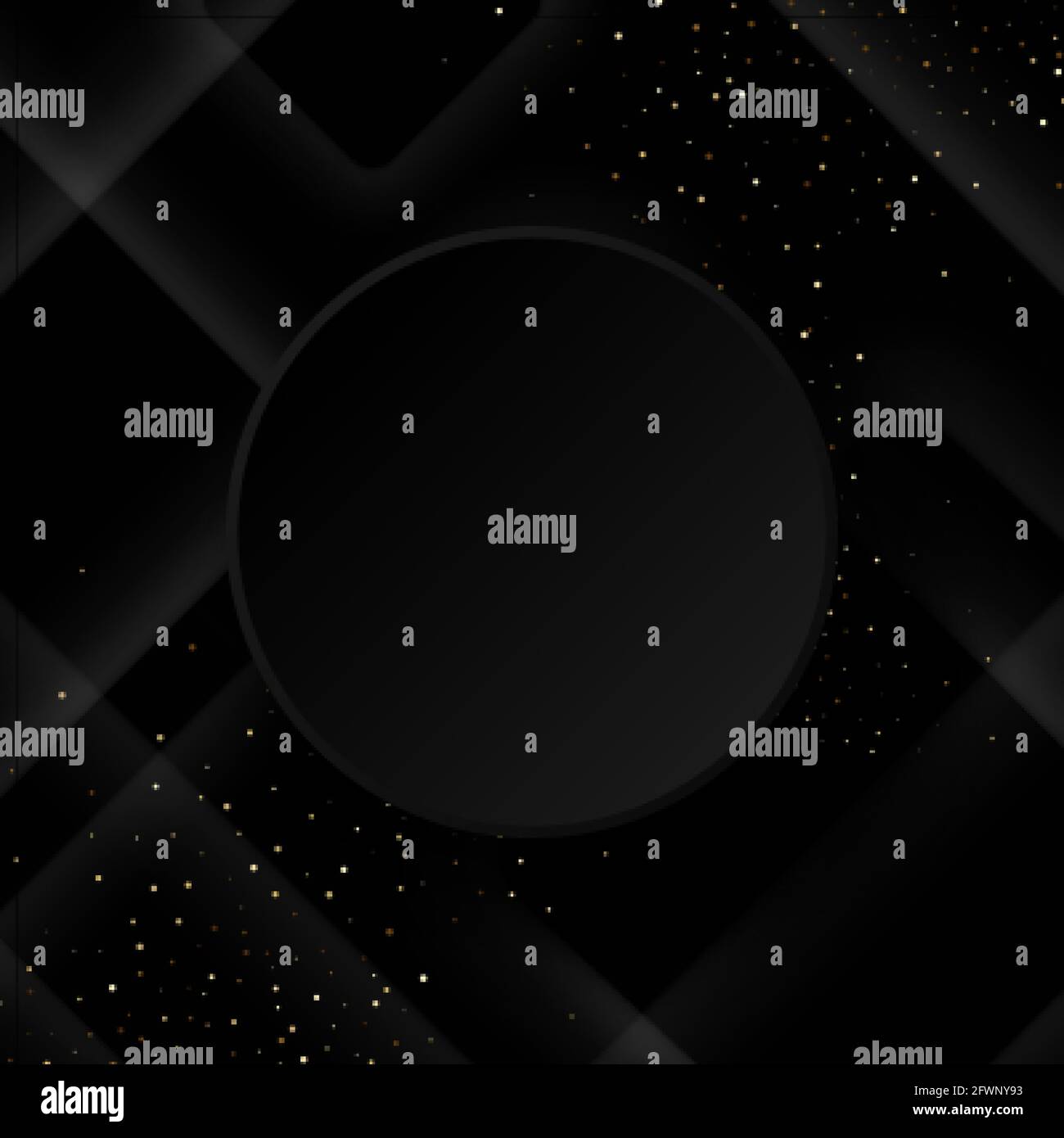 Black background with luxurious black geometric elements. Background ...