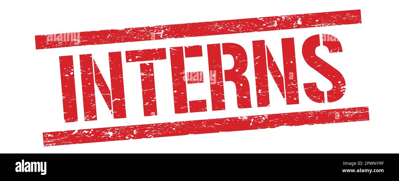 Interns word hi-res stock photography and images - Alamy