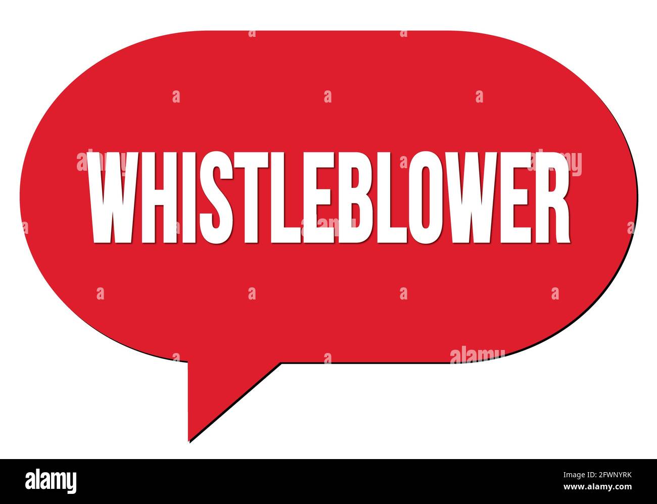 Whistleblower word hi-res stock photography and images - Alamy