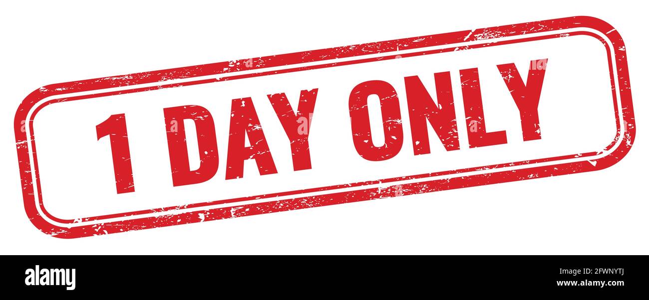 1 day only stamp hi-res stock photography and images - Alamy