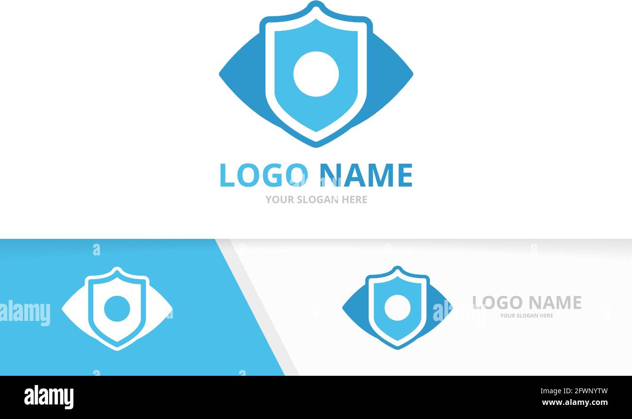 Security company logo eye logo vector hi-res stock photography and ...