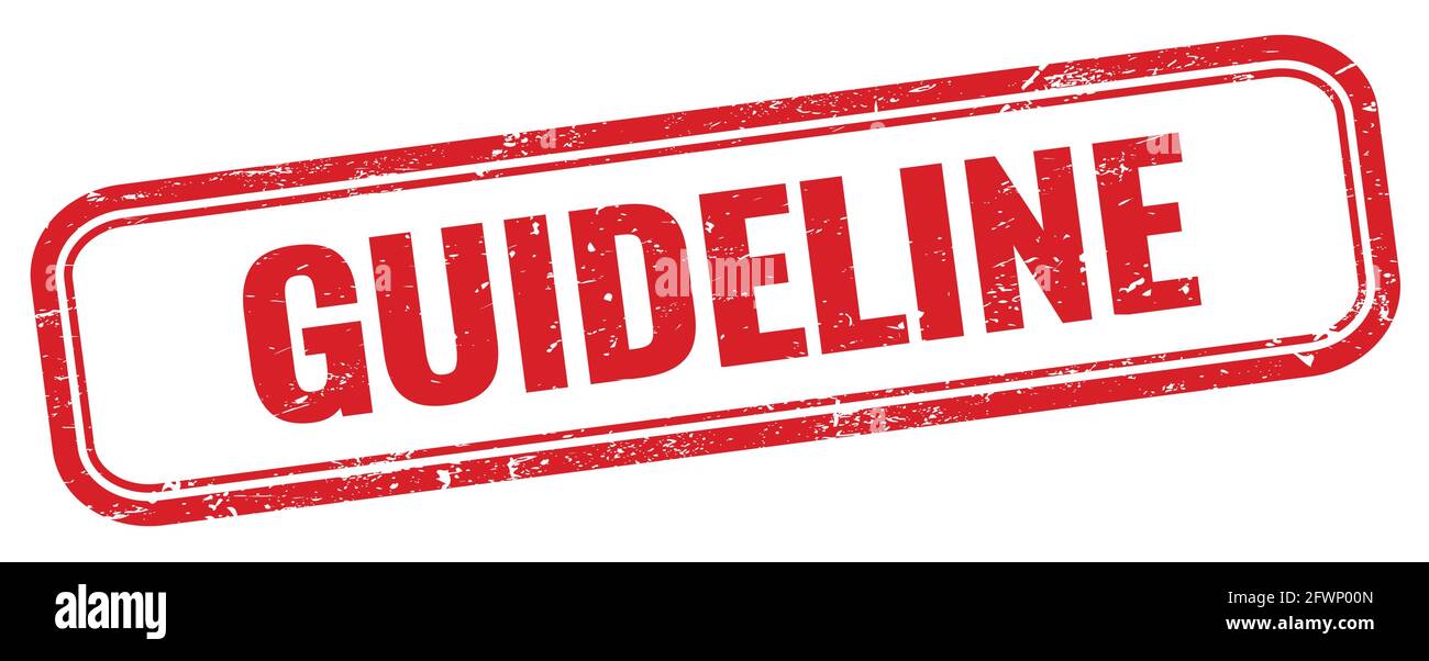 Guideline stamp hi-res stock photography and images - Alamy