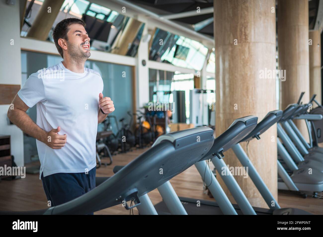 Running jogging fitness exercise training hi-res stock photography and ...