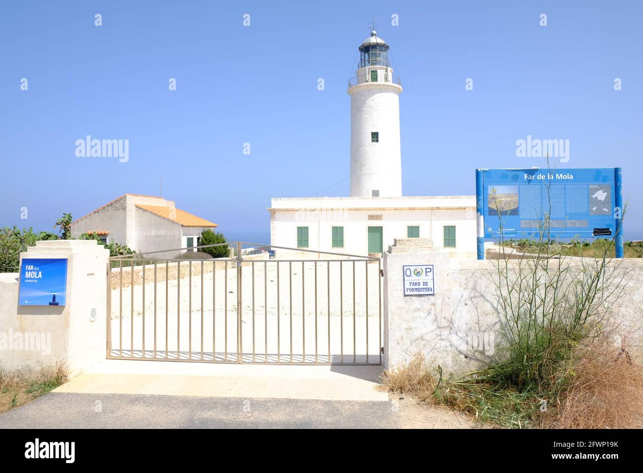 Formentera faro de la mola hi-res stock photography and images - Alamy