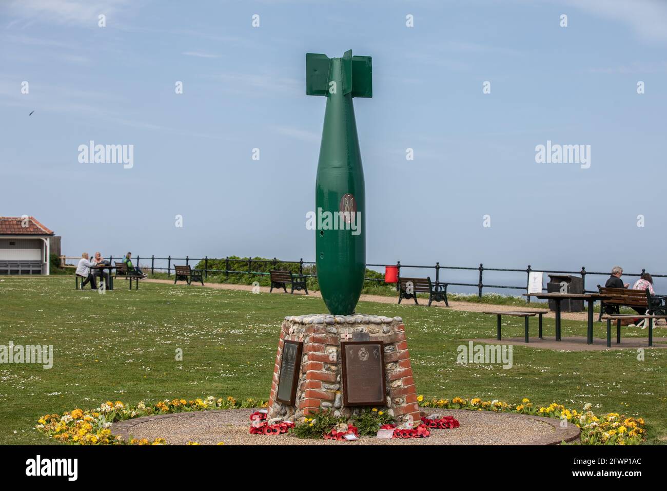 Mundesley Bomb Disposal Memorial, commemorating those killed from early ...