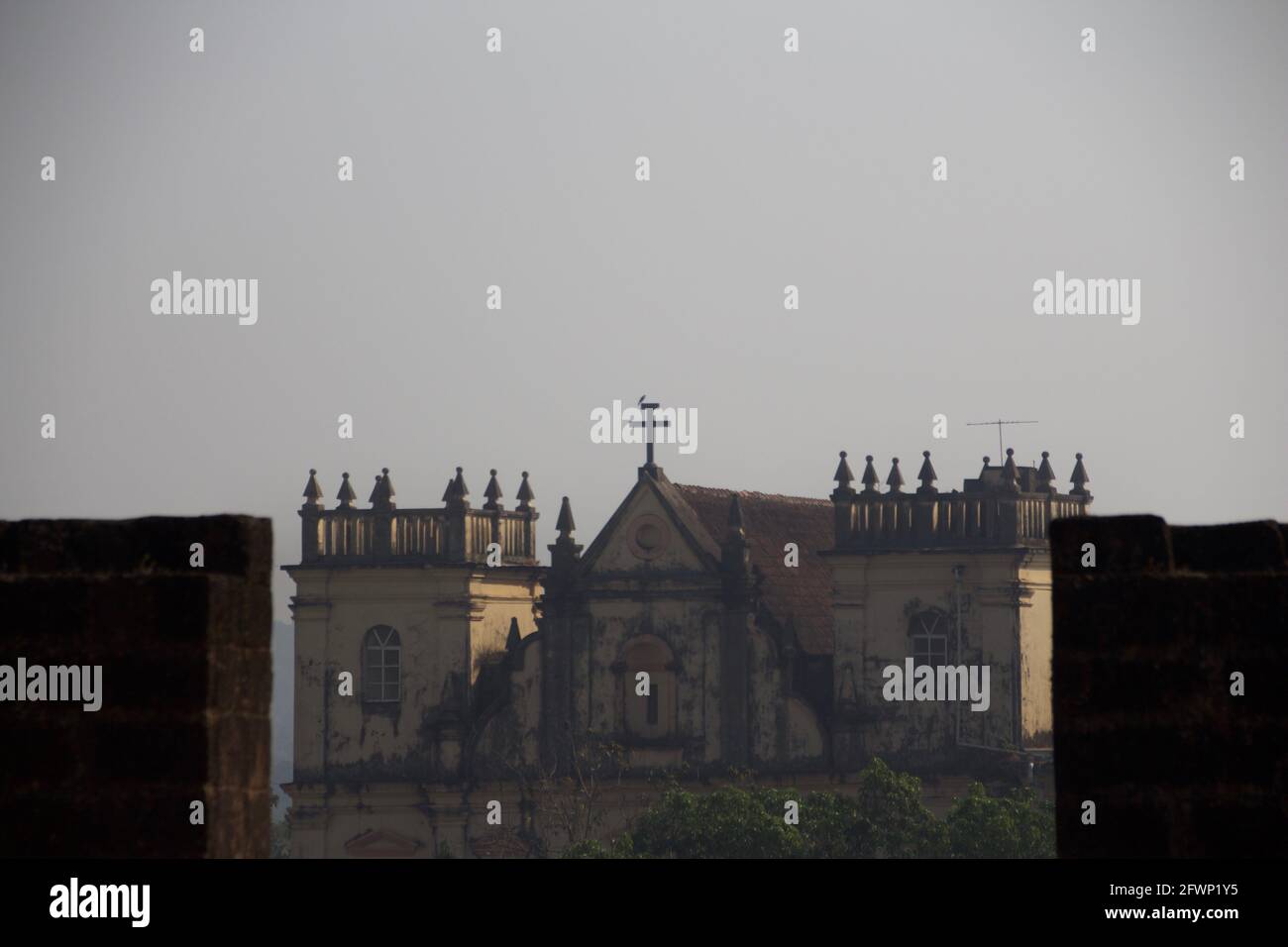 Portuguese ruin india hi-res stock photography and images - Alamy