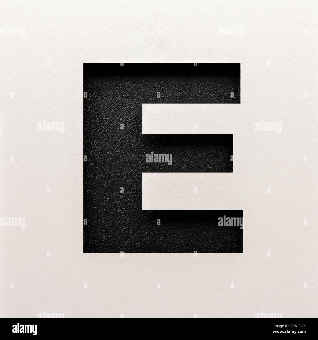 Black leather Font design, Abstract alphabet font, realistic typography ...