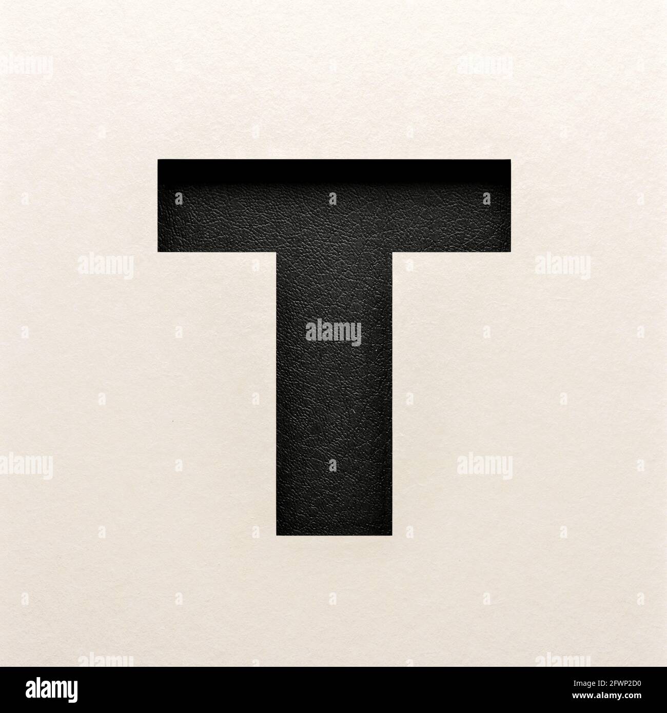 Black leather Font design, Abstract alphabet font, realistic typography ...