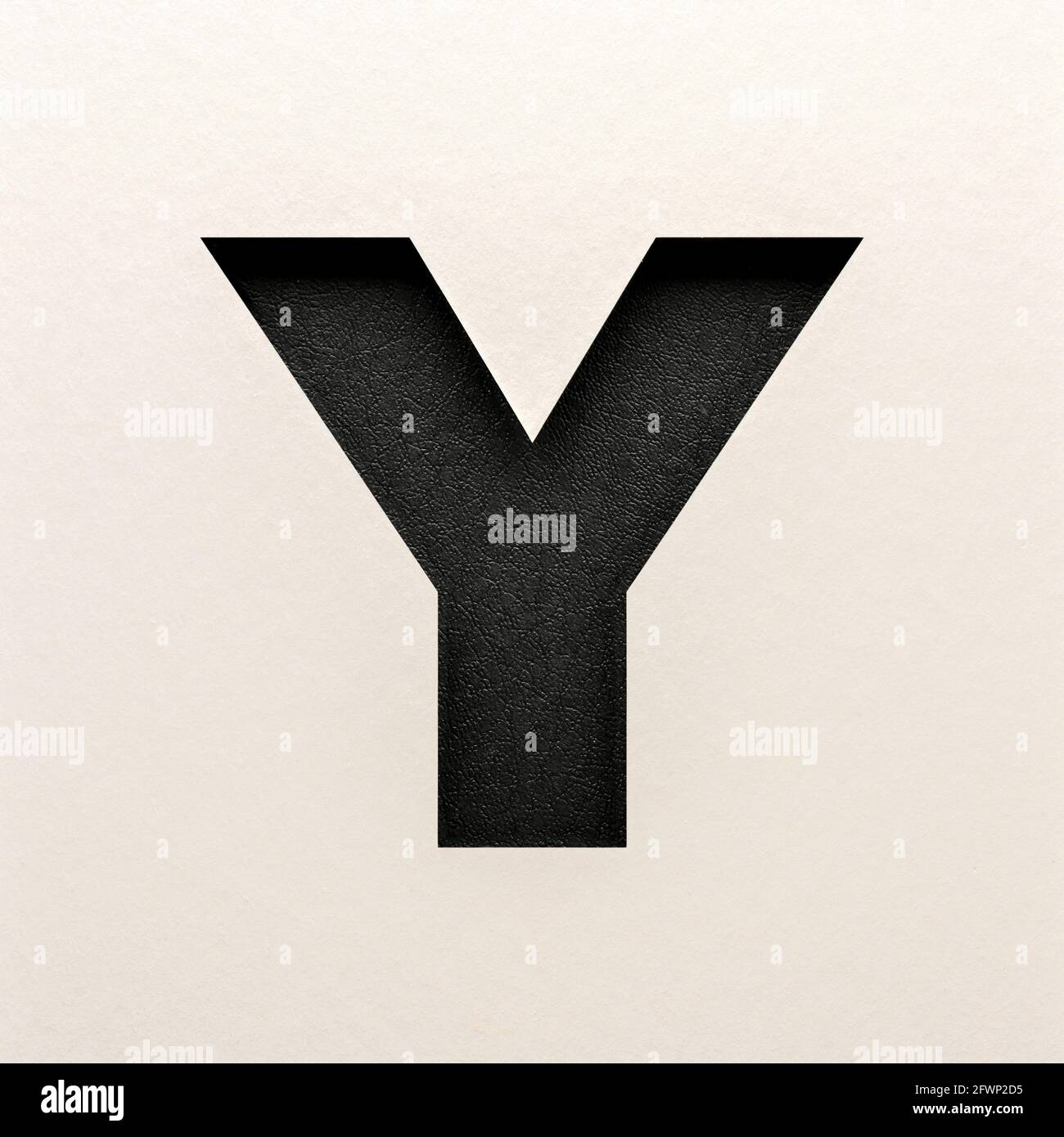 Black leather Font design, Abstract alphabet font, realistic typography ...