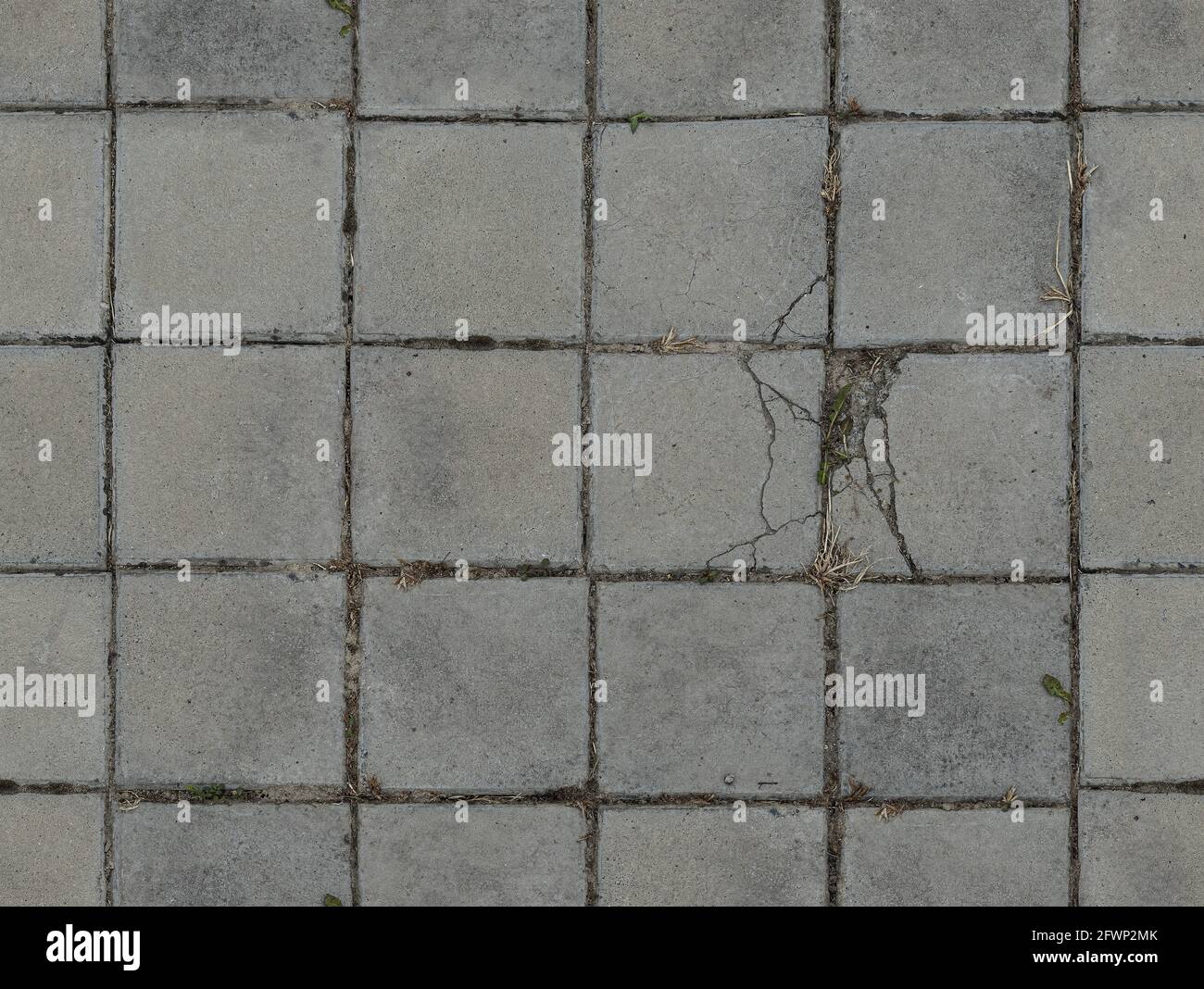 Old seamless concrete paving slabs texture Stock Photo - Alamy