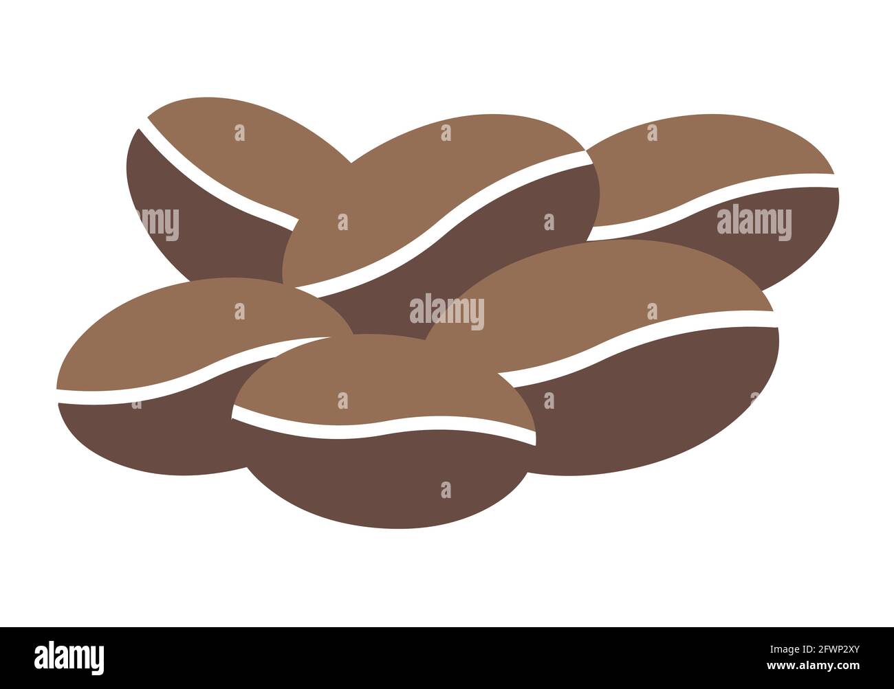 Nuts and seeds on white background Stock Vector Images - Alamy