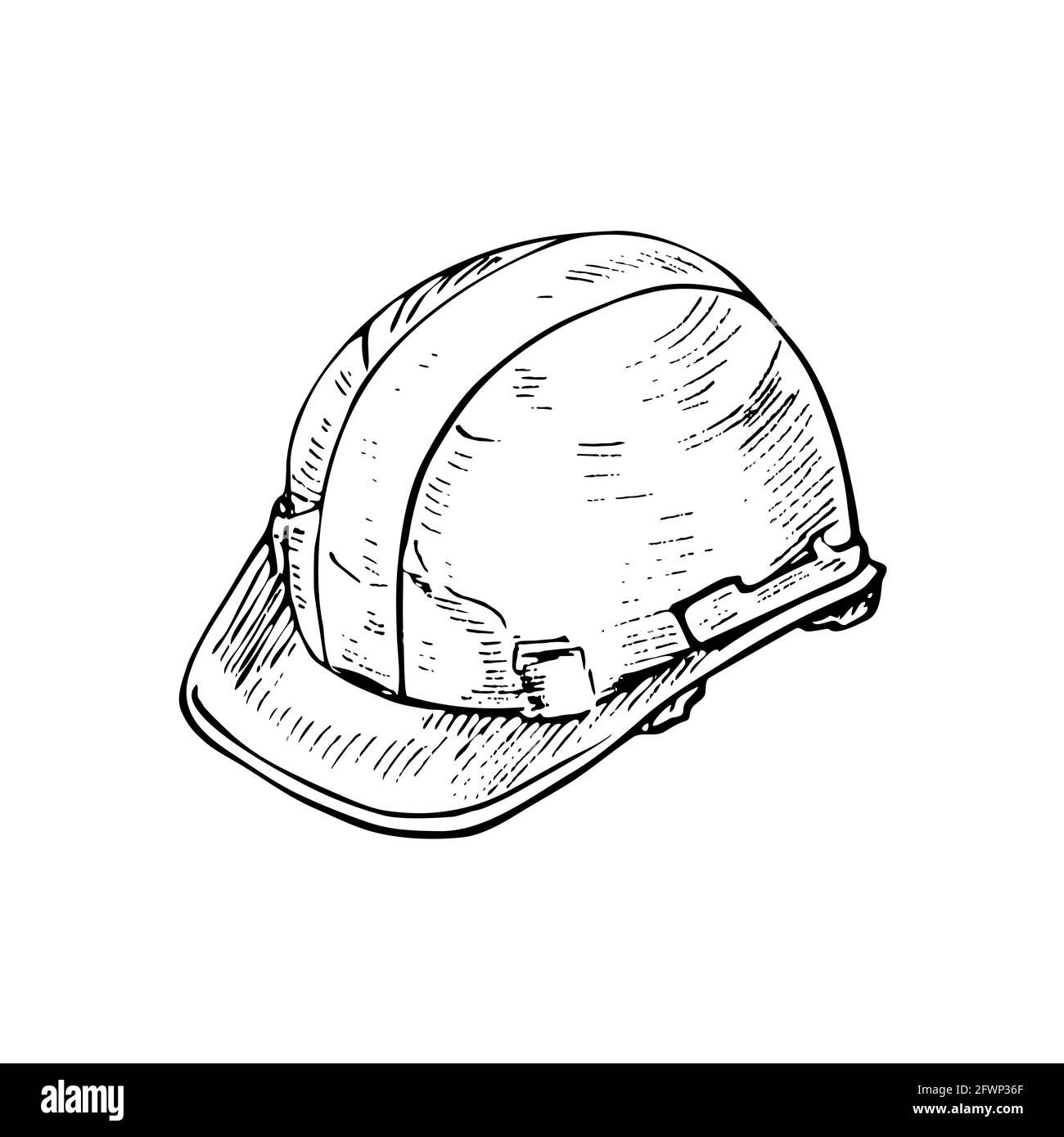 Hardhat Black and White Stock Photos & Images - Alamy