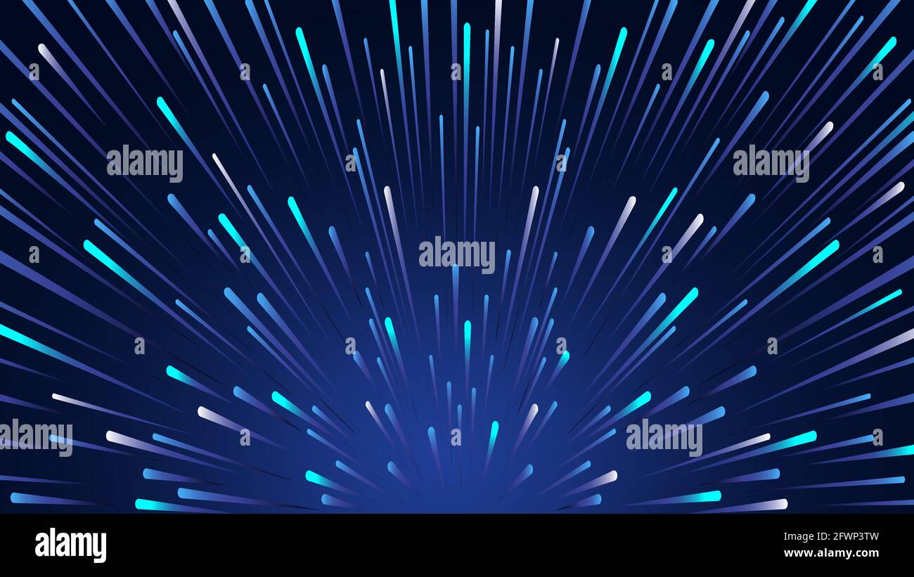 Graphic Background with Speed Radial Lines. Vector illustration Stock ...
