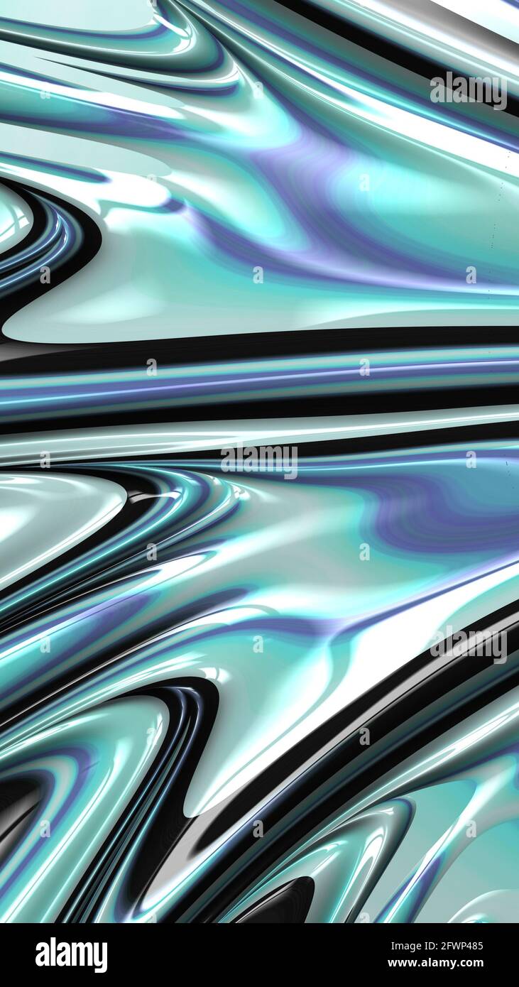 Ornate colourful and digitally generated 3D background Stock Photo - Alamy