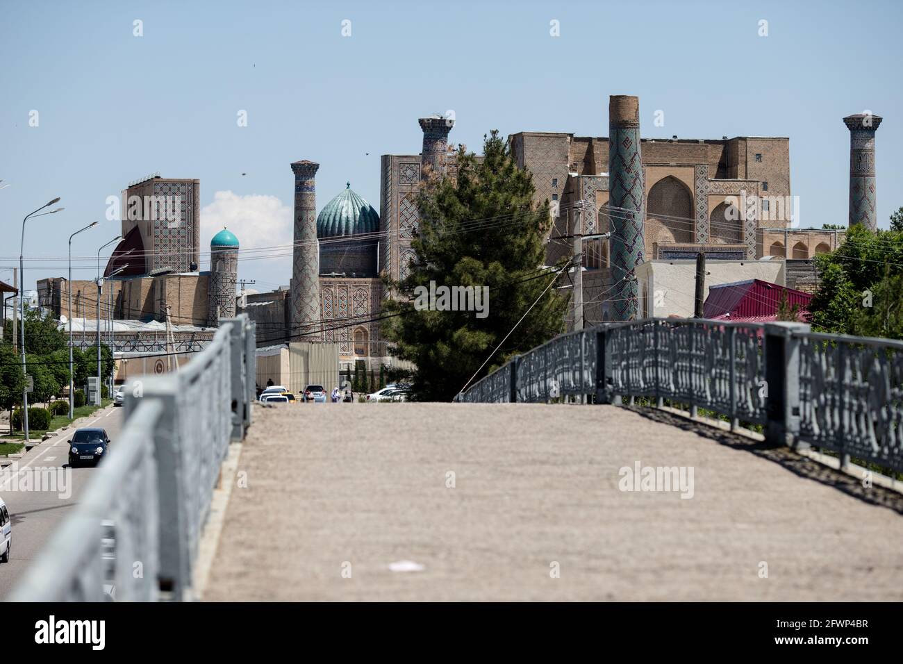 The Registan complex in Samarkand, Uzbekistan Stock Photo - Alamy