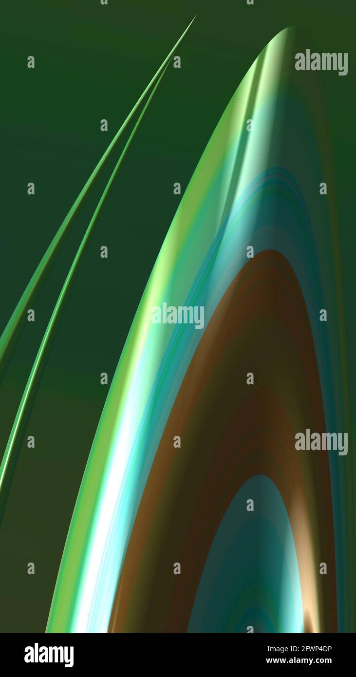 Ornate colourful and digitally generated 3D background Stock Photo - Alamy