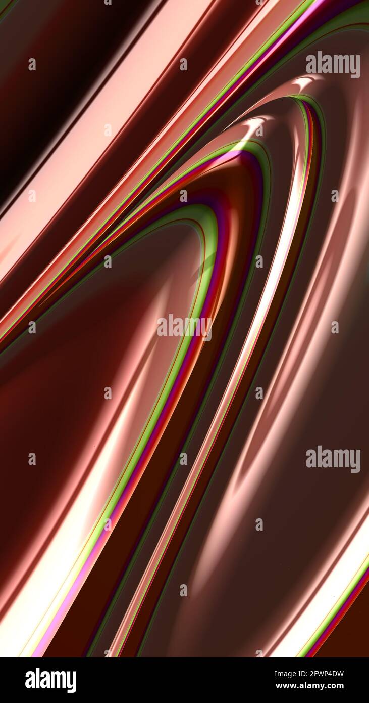 Ornate colourful and digitally generated 3D background Stock Photo - Alamy