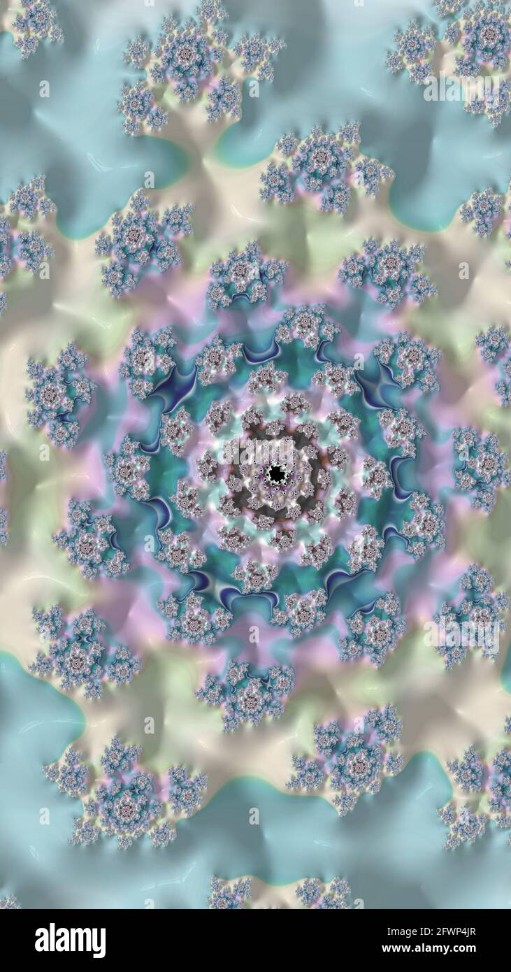 Ornate colourful and digitally generated 3D background Stock Photo - Alamy