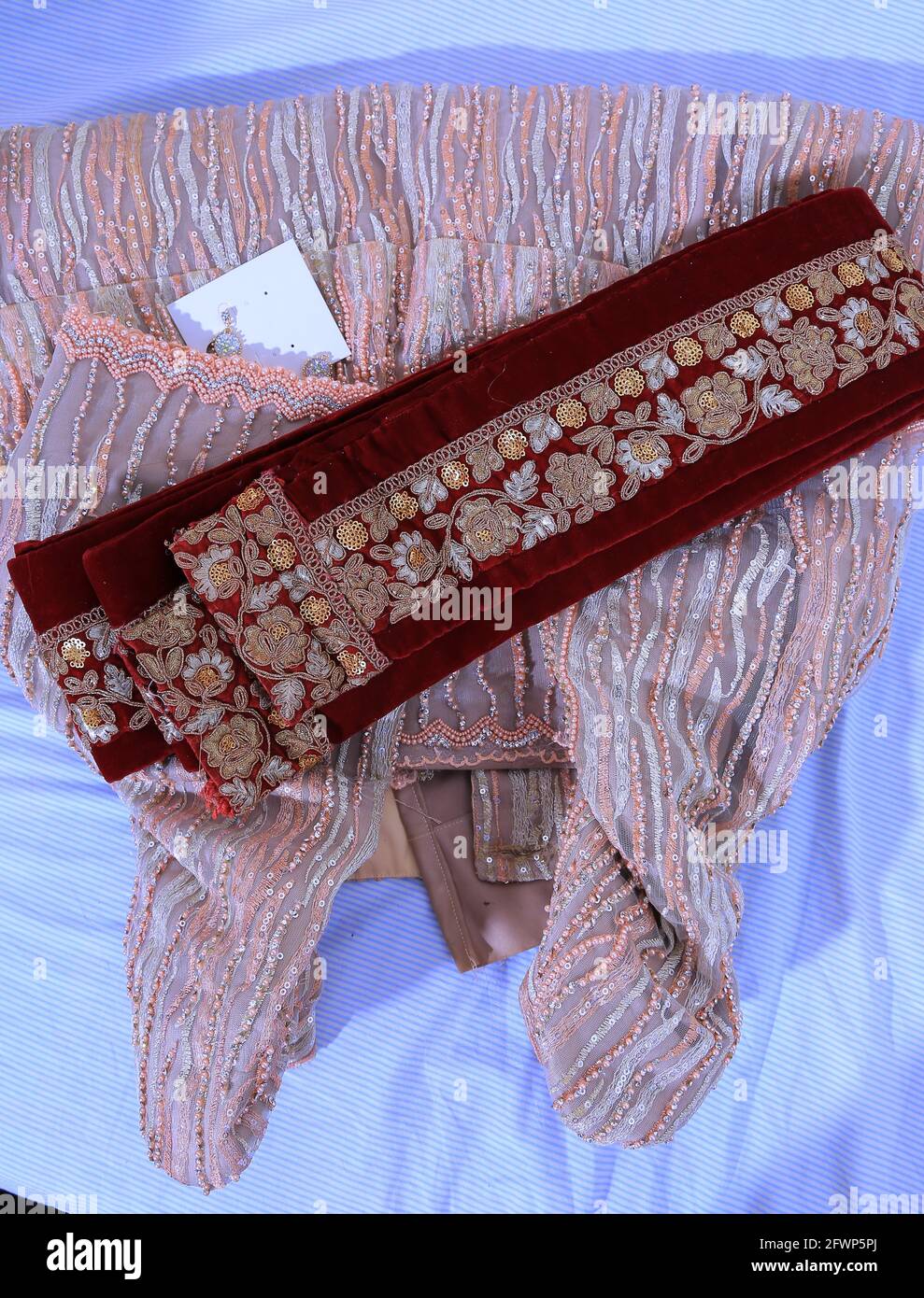 Buganda traditional wedding introduction clothes wearied by the bride ...