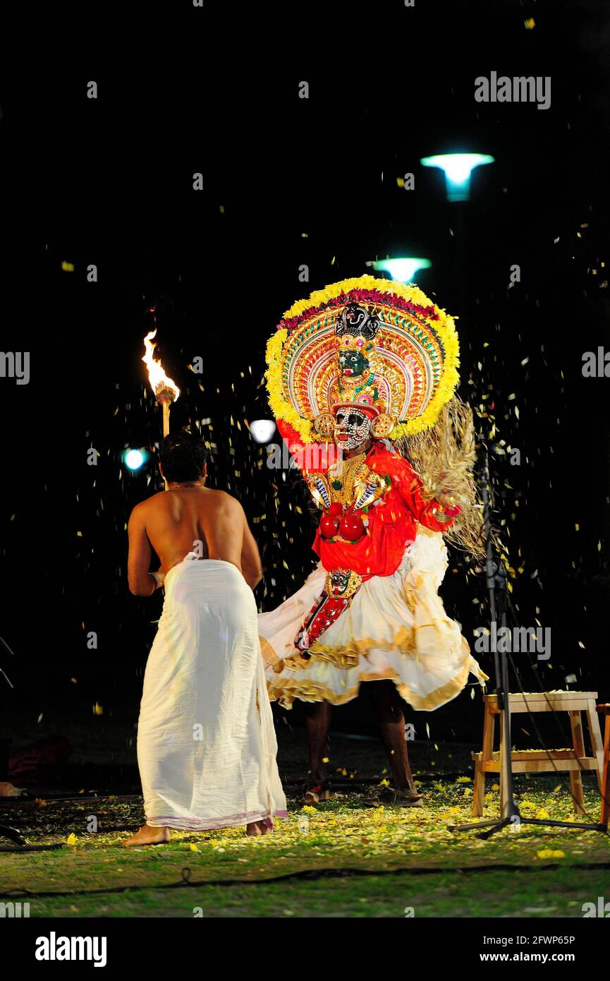 Mudijettu. Kerala temple ritual theater,Mudijettu. Ritual theater from ...