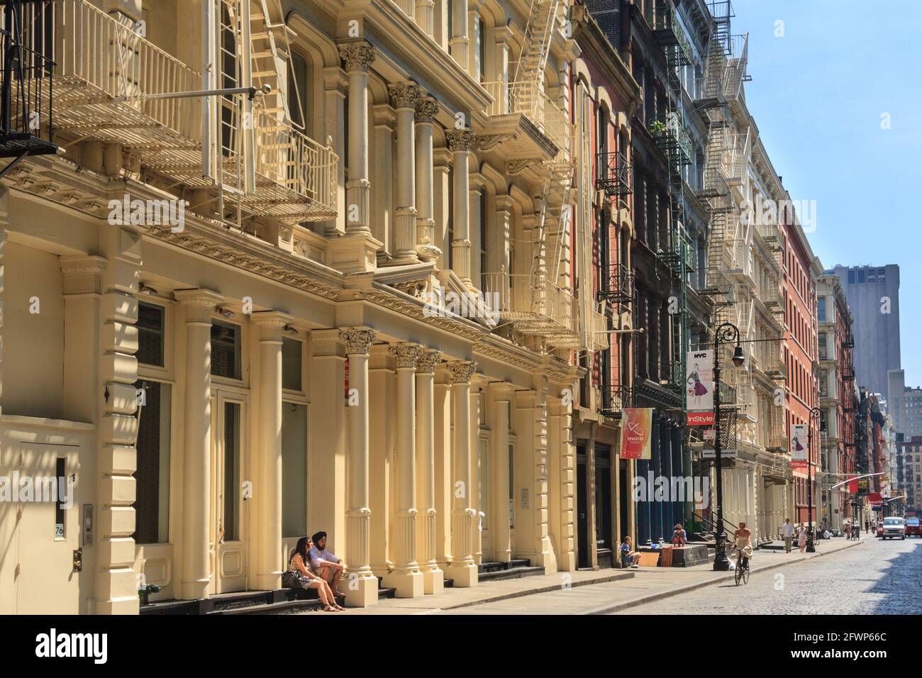 Fire soho hi-res stock photography and images - Alamy