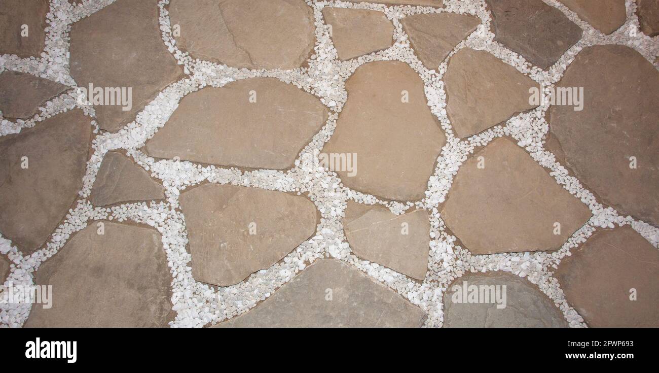 basement stone texture on the floor. industrial construction photo ...
