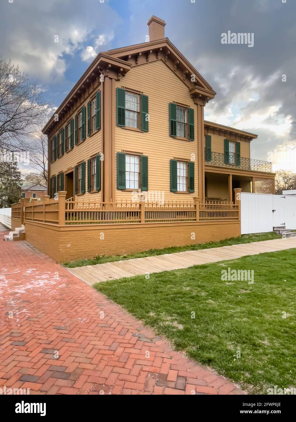 Abraham lincoln home springfield hi-res stock photography and images ...