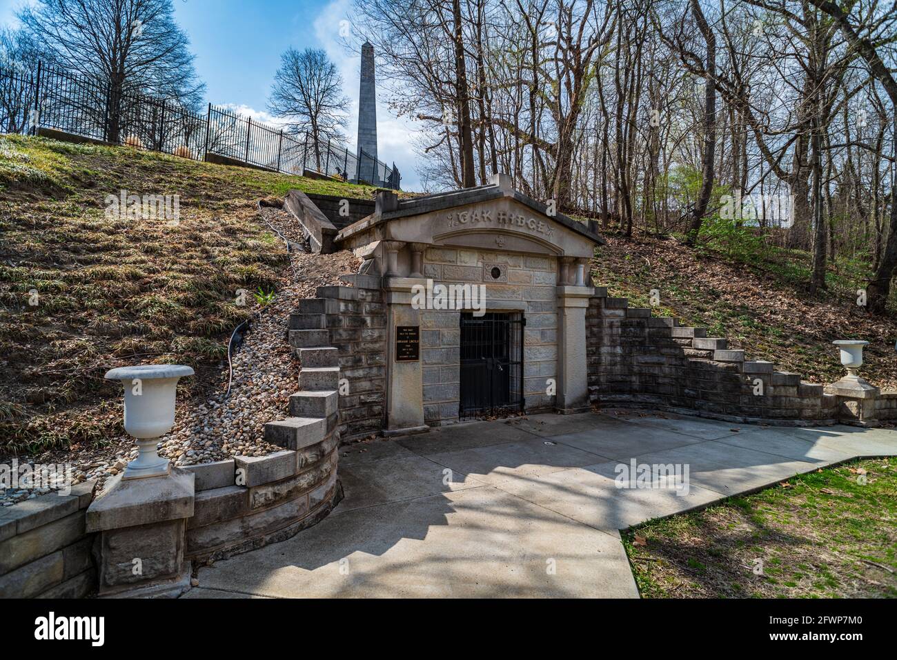 Oak ridge cemetery hi-res stock photography and images - Alamy