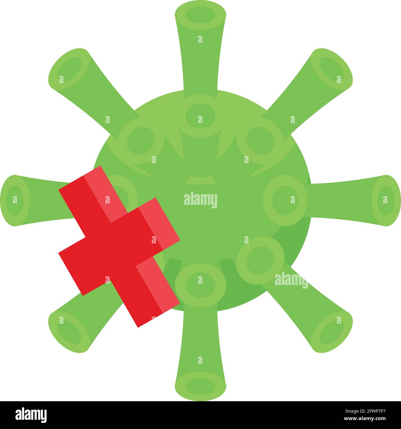 No virus antibiotic resistance icon. Isometric of No virus antibiotic ...