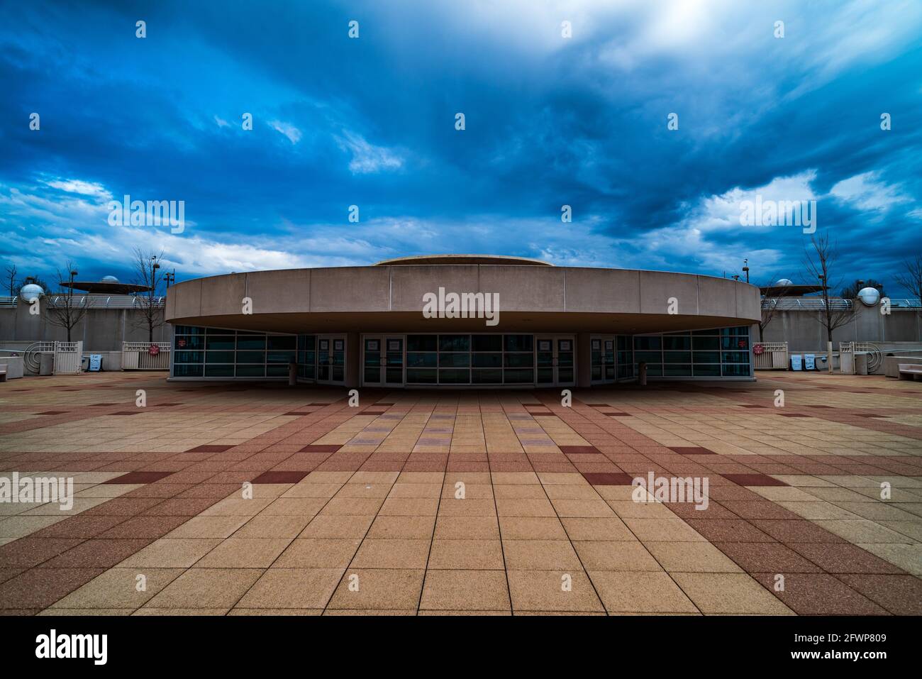 Entrance to Monona Terrace Community and Convention Center in Madison ...