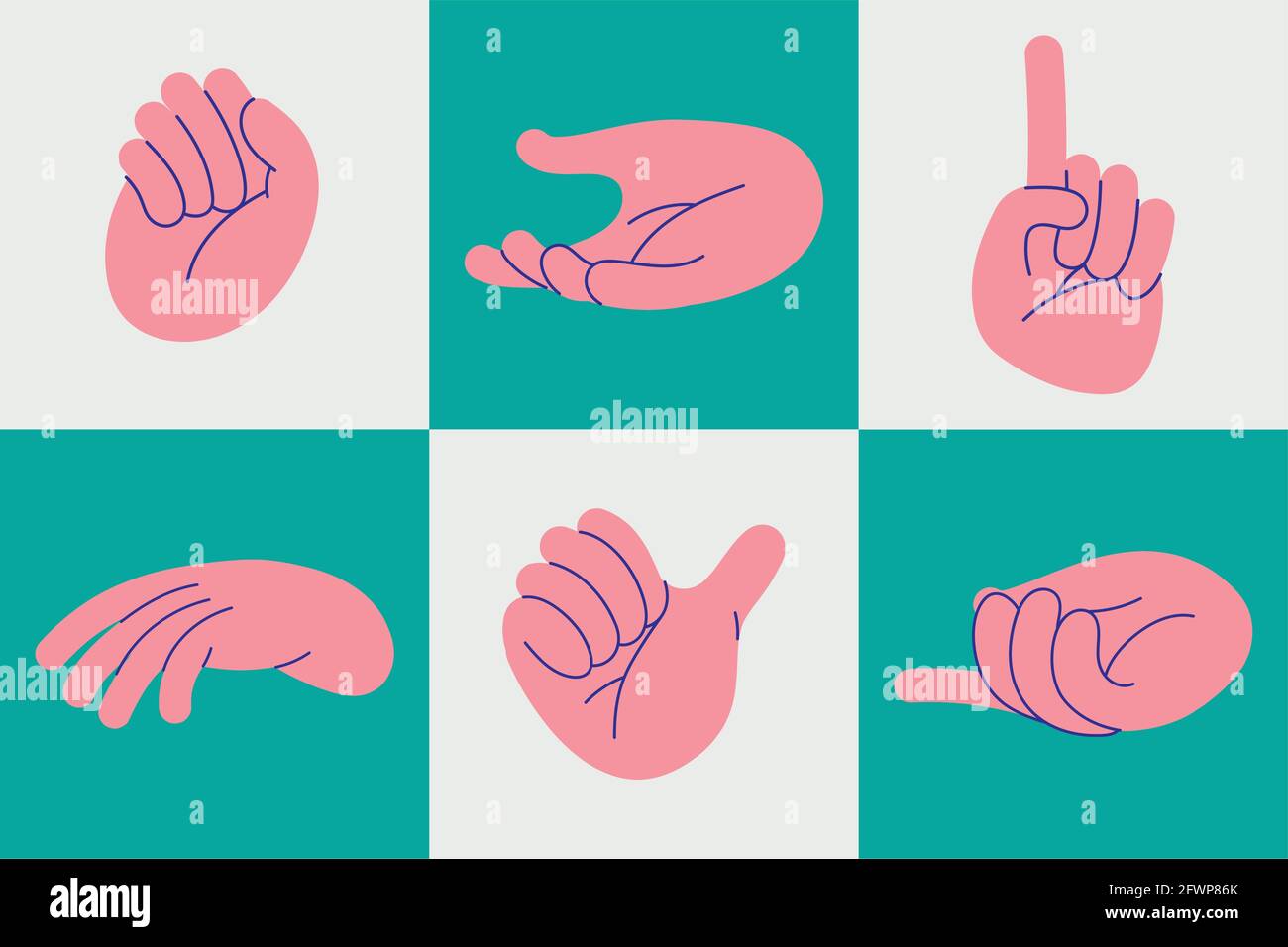 Peace signals Stock Vector Images - Alamy