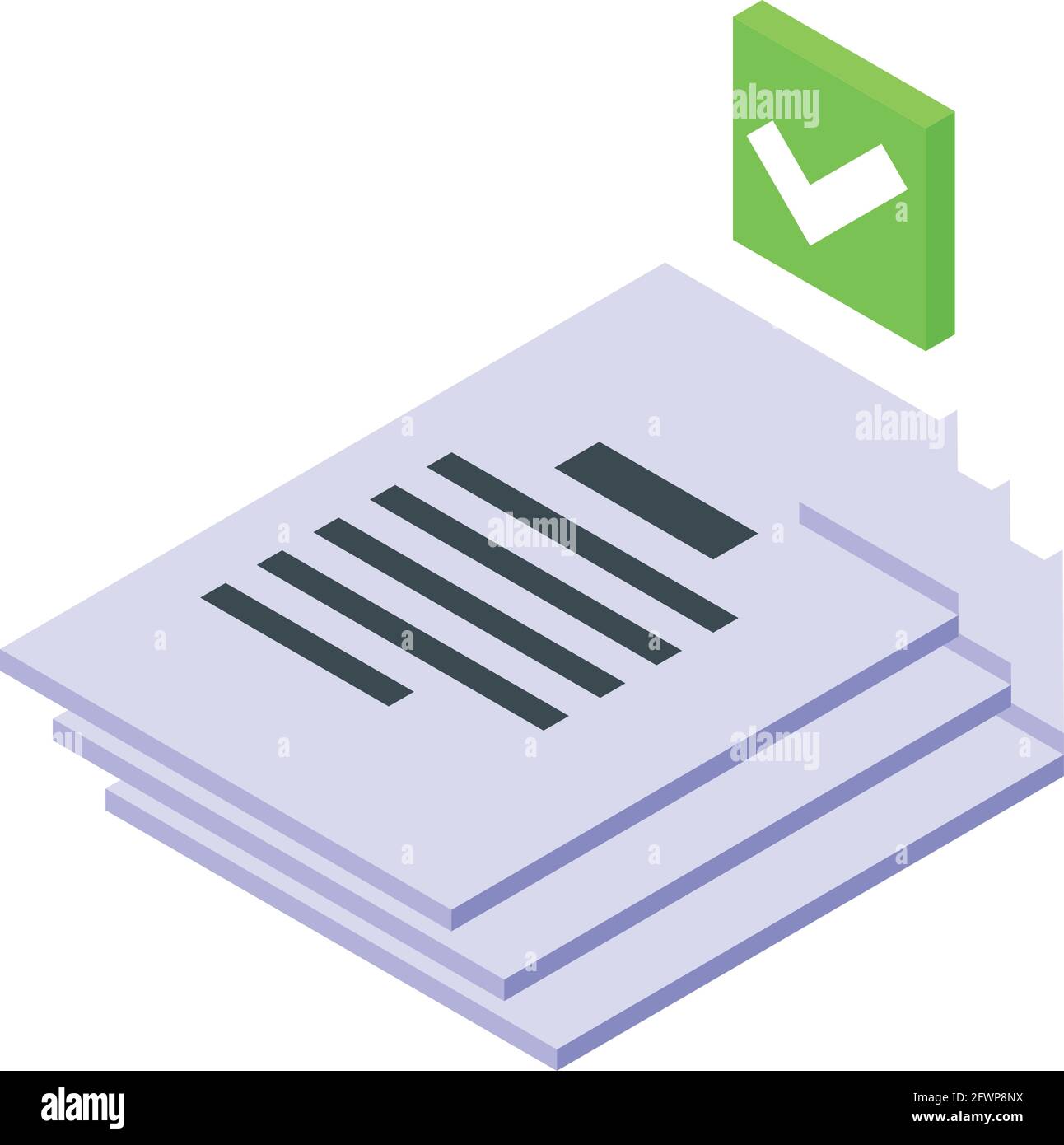 Documents backup icon. Isometric of Documents backup vector icon for ...