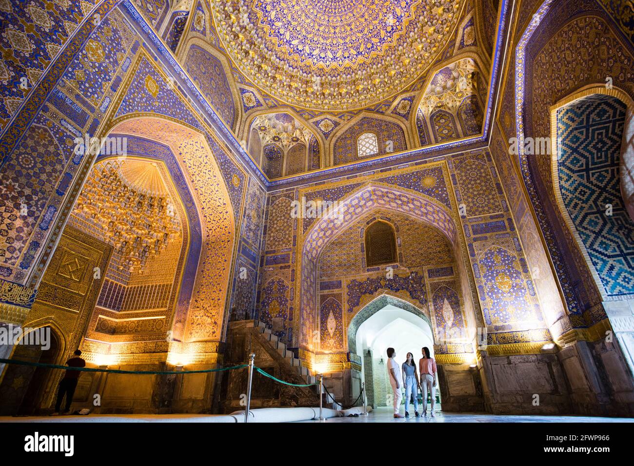 The Registan complex in Samarkand, Uzbekistan Stock Photo - Alamy
