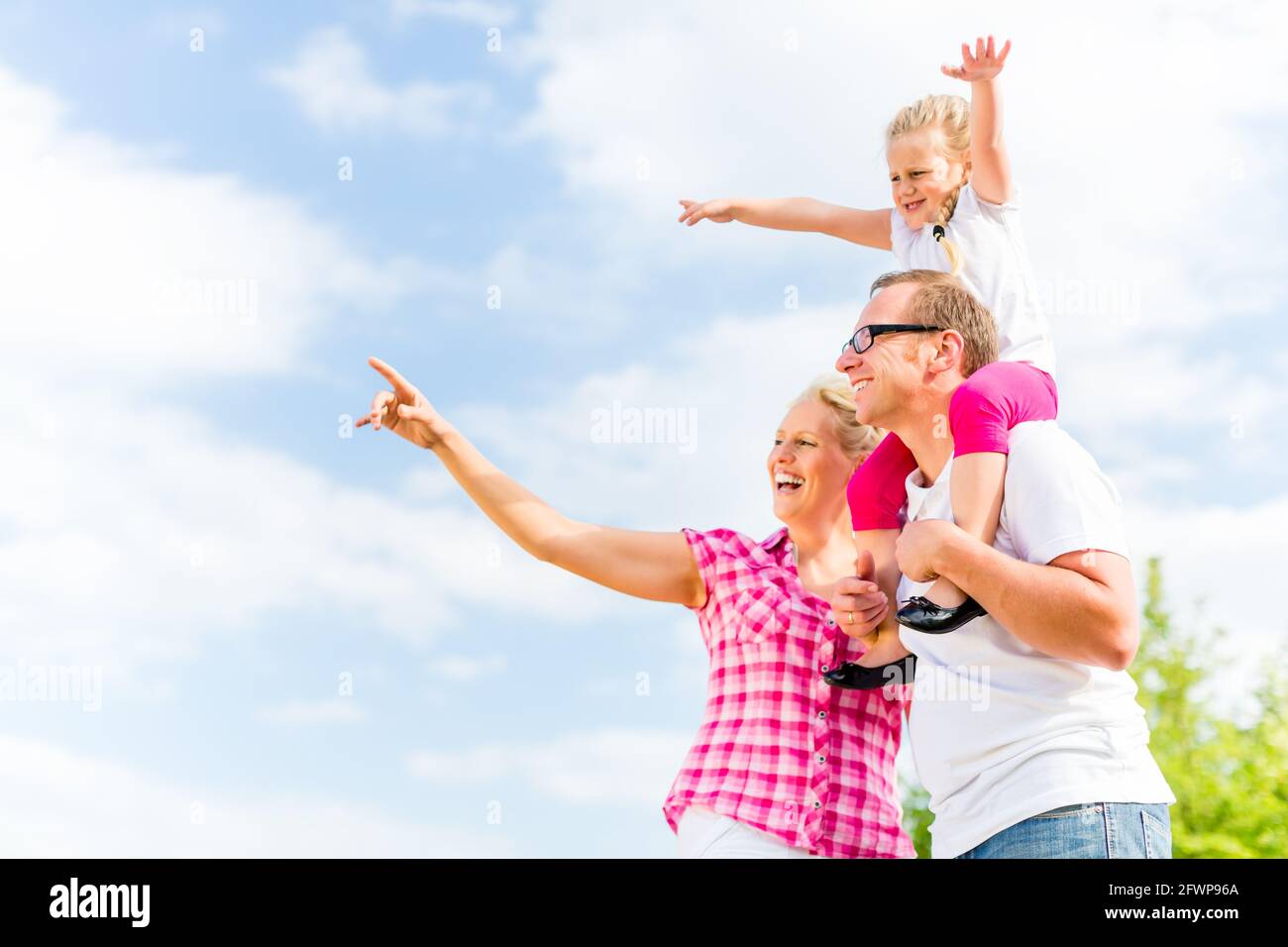 Parents daughter having fun walk hi-res stock photography and images ...