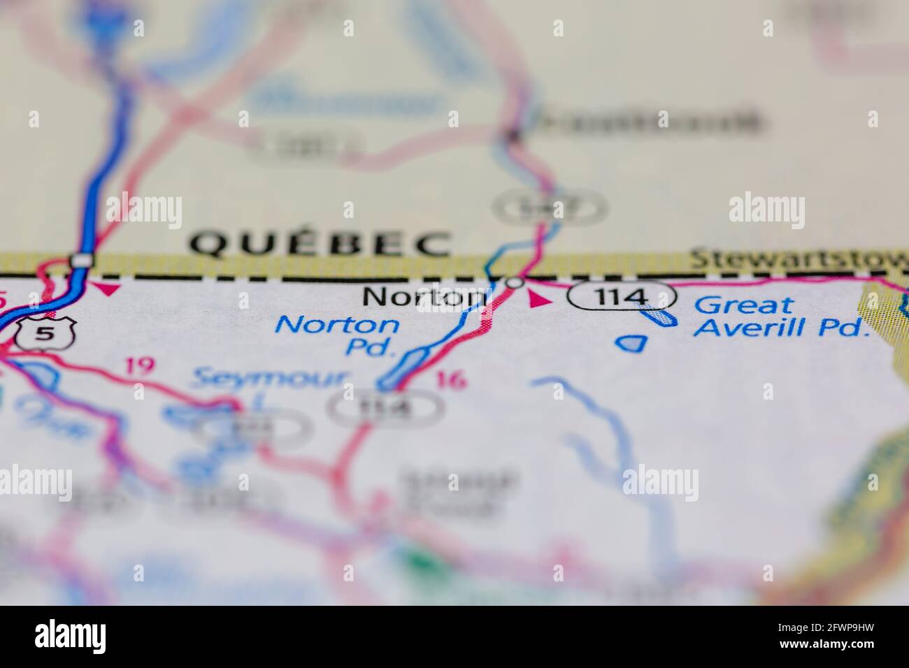 Norton new hampshire map hi-res stock photography and images - Alamy