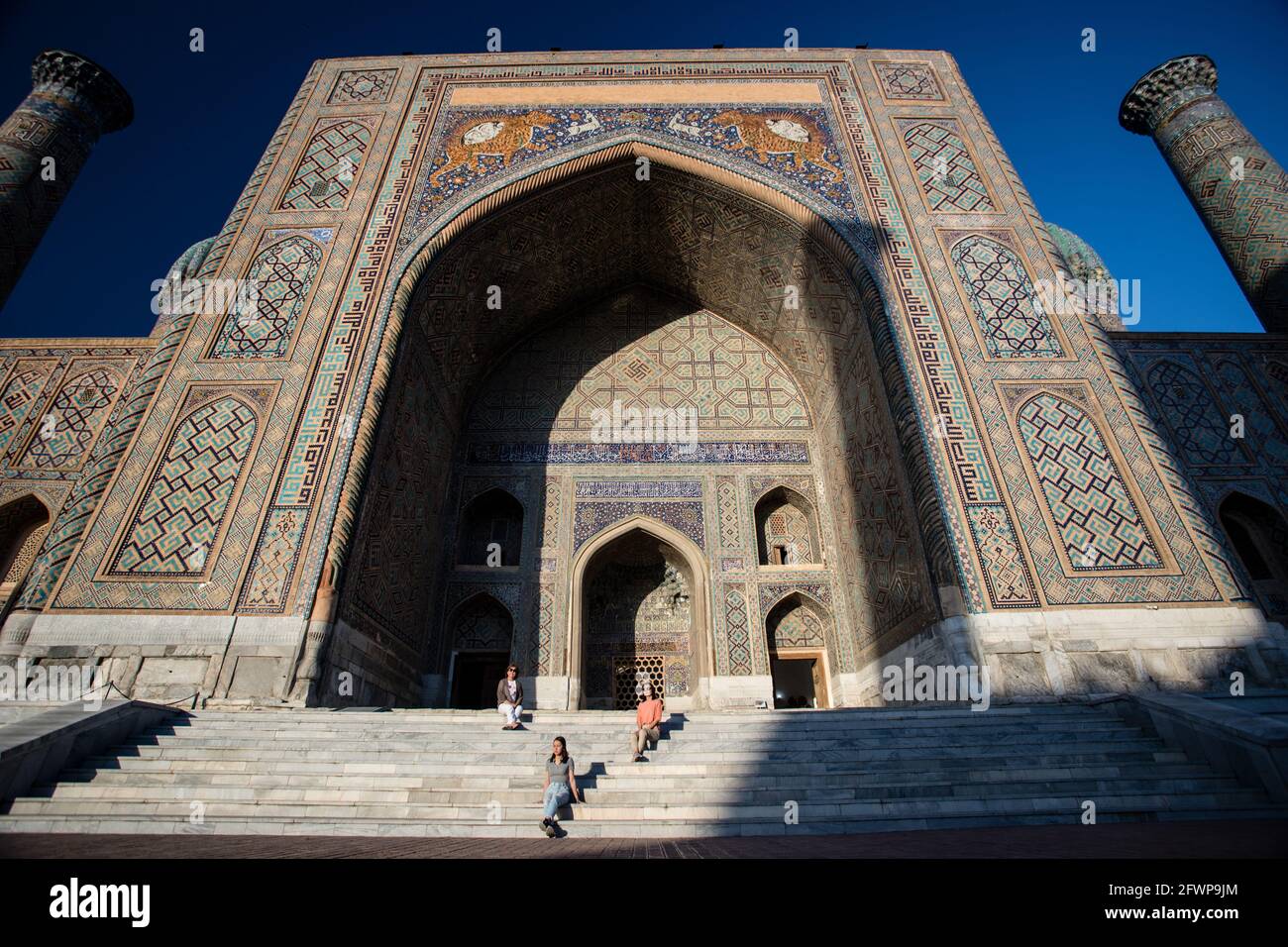 The Registan complex in Samarkand, Uzbekistan Stock Photo - Alamy