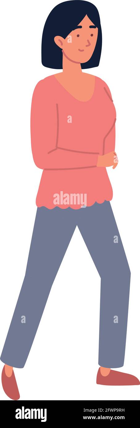 woman with amputated arm Stock Vector Image & Art - Alamy