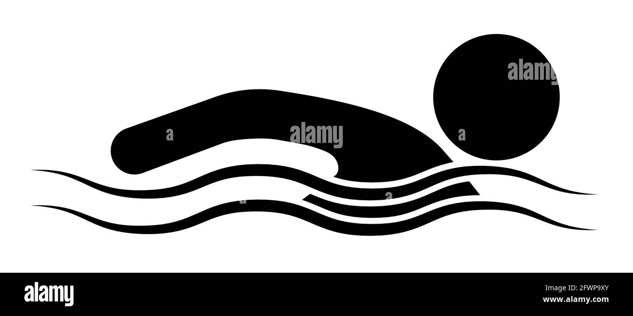 Wave stick figure hi-res stock photography and images - Alamy