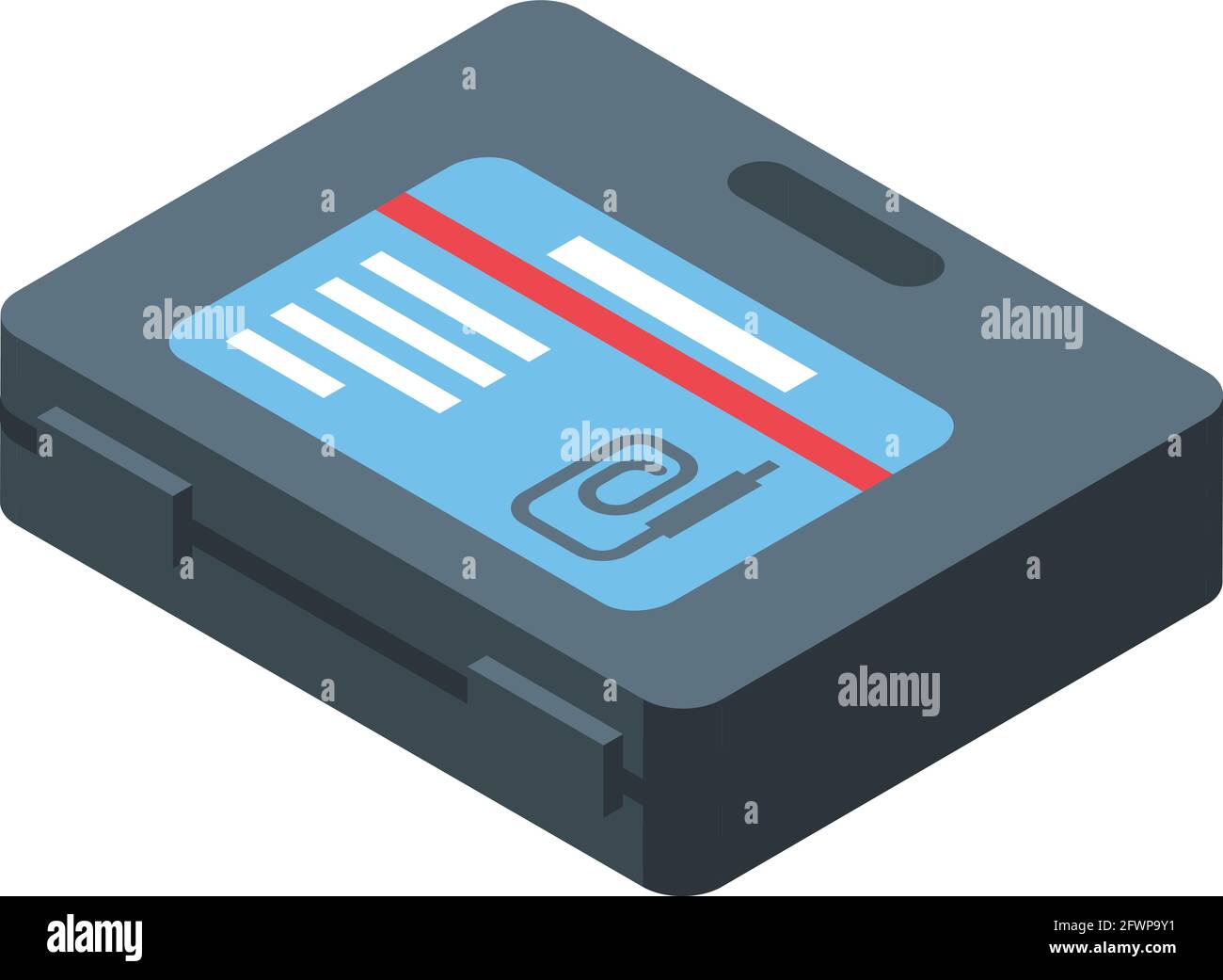 Endoscope box icon. Isometric of Endoscope box vector icon for web ...