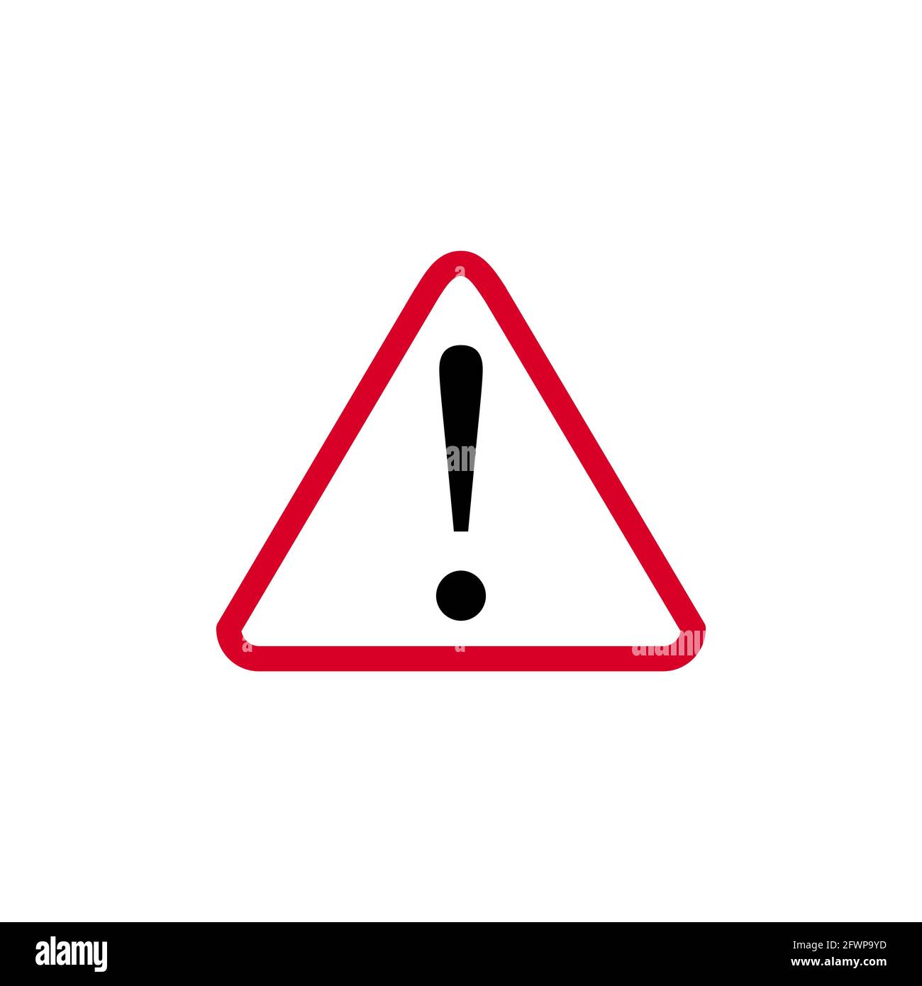 danger signal on a white background dsfgsd Stock Vector Image & Art - Alamy