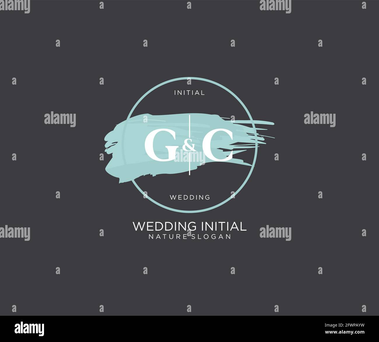 Letter gc logo vector vectors hi-res stock photography and images - Alamy