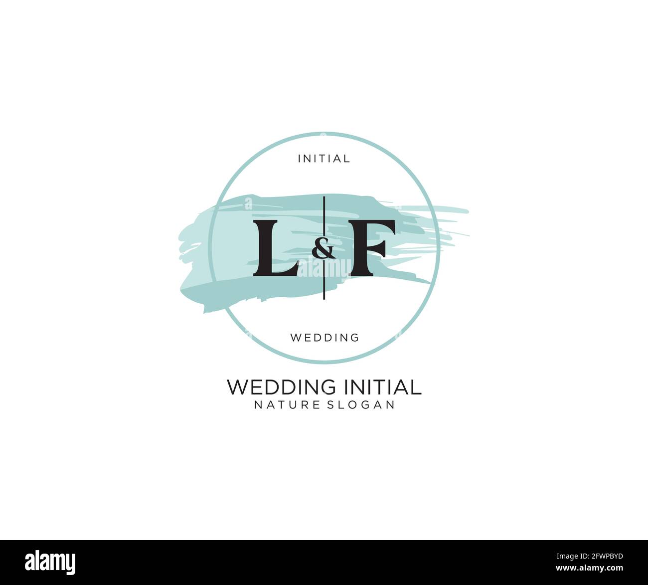 Letter lf logo hi-res stock photography and images - Alamy