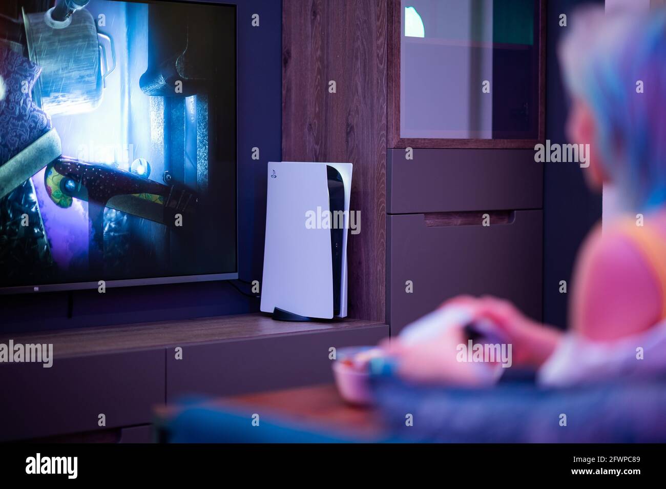 Ps5 gamer boy hi-res stock photography and images - Alamy