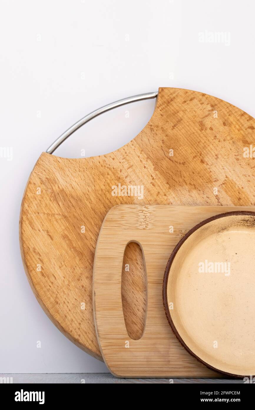 Eco friendly reusable kitchen utensils. Ecology, recycling, no plastic ...