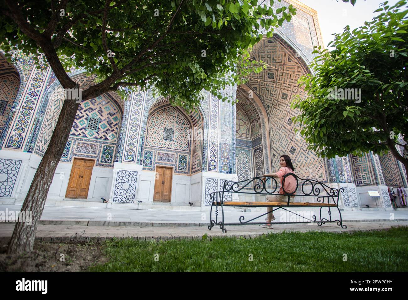 The Registan complex in Samarkand, Uzbekistan Stock Photo - Alamy