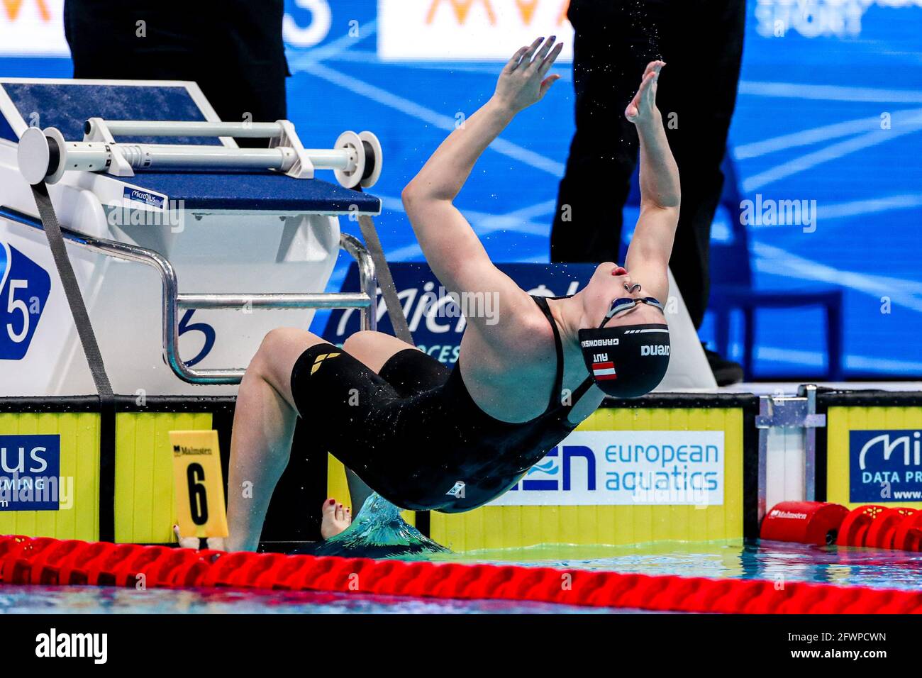BUDAPEST, HUNGARY - MAY 23: Lena Grabowski of Austria competing at the ...