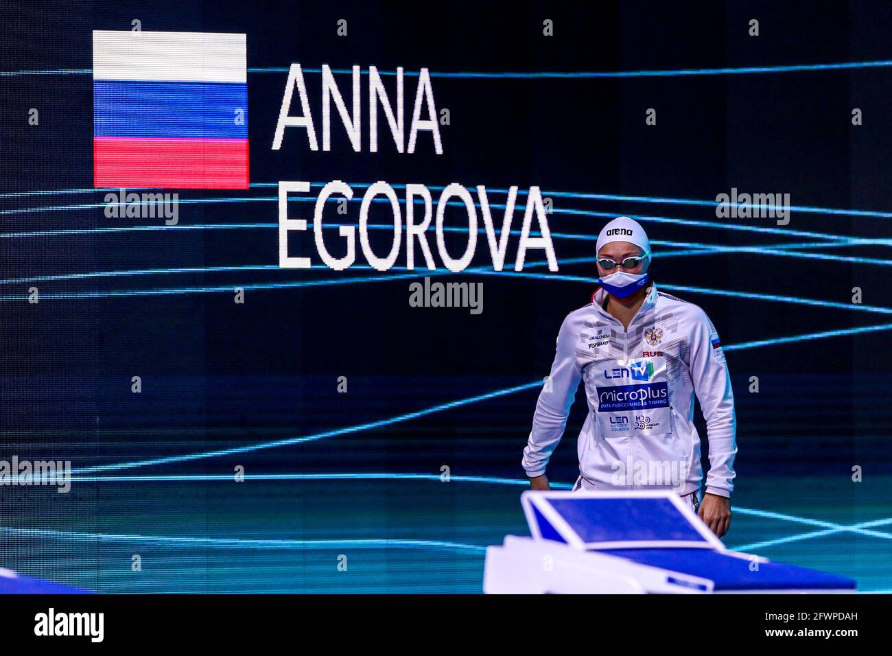 BUDAPEST, HUNGARY - MAY 23: Anna Egorova of Russia competing at the ...